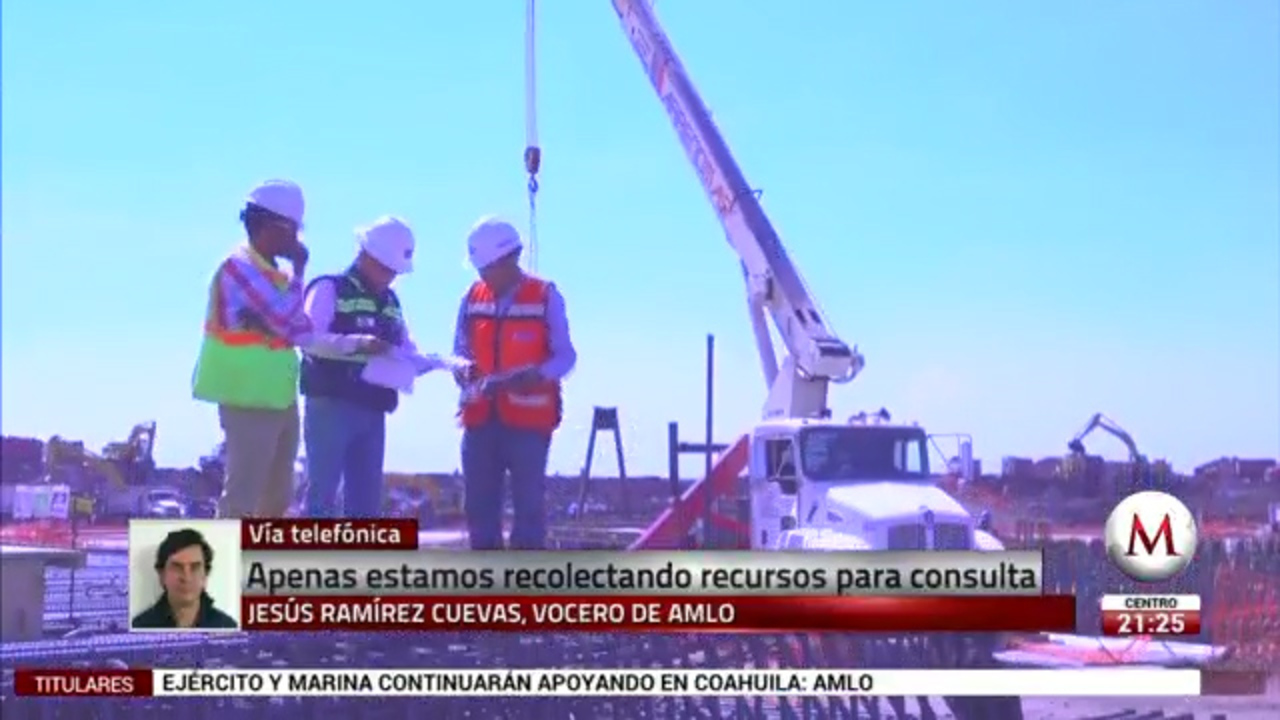 Entrevista a Jesús Ramírez. A 7 días de consulta sobre NAIM- Grupo Milenio