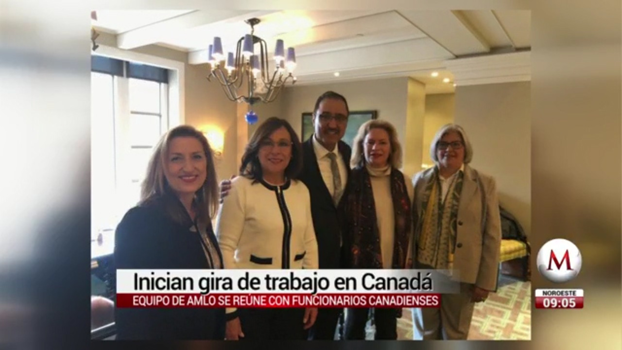 Equipo de AMLO se reúne con funcionarios de Canadá - Grupo Milenio