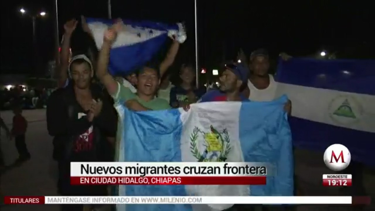 Nuevos migrantes cruzan la frontera en Hidalgo - Grupo Milenio
