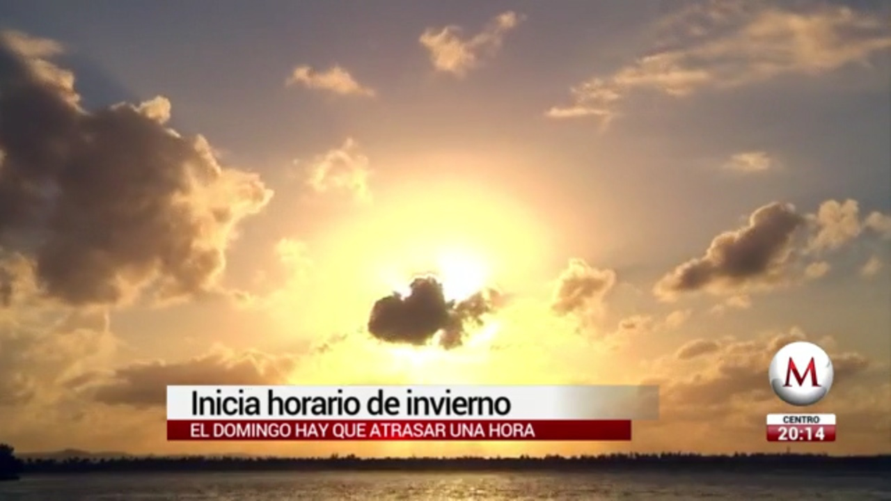 Inicia horario de invierno - Grupo Milenio