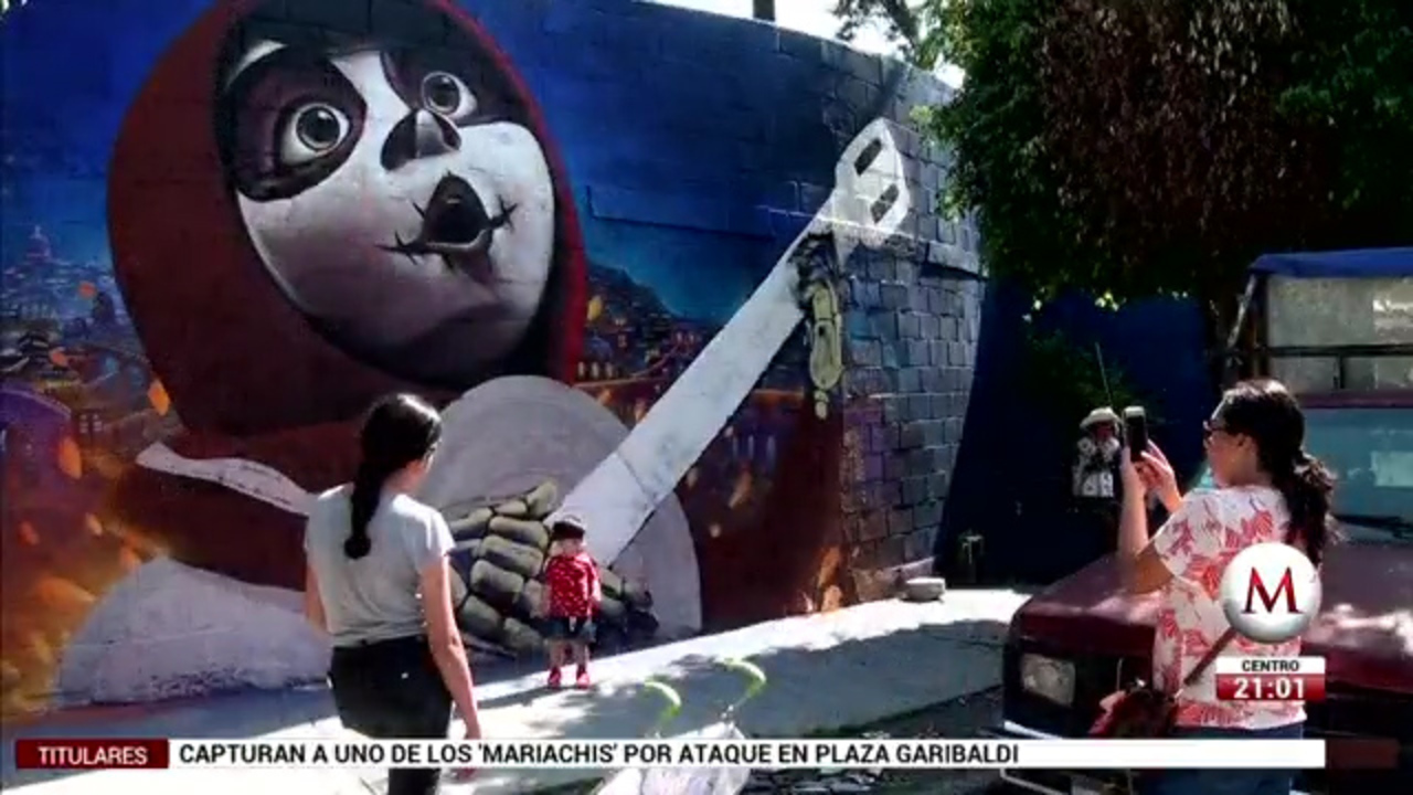 Entregan mural de Coco en panteón - Grupo Milenio