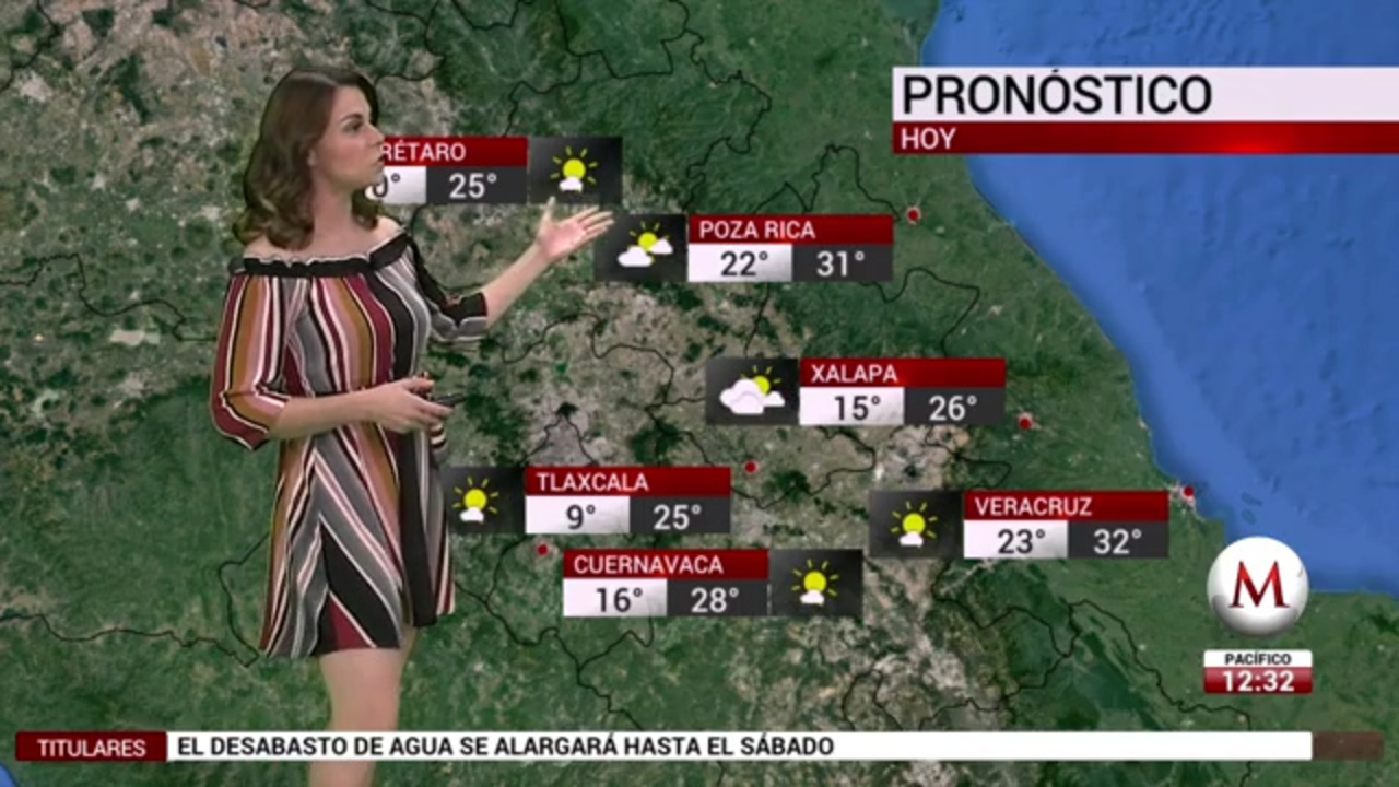 Arlett Fernández nos da el pronóstico del tiempo para este martes 6 de ...
