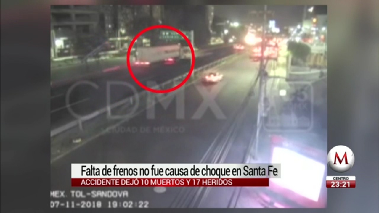 Sí Servían Frenos De Tráiler Que Chocó En La México Toluca Grupo Milenio