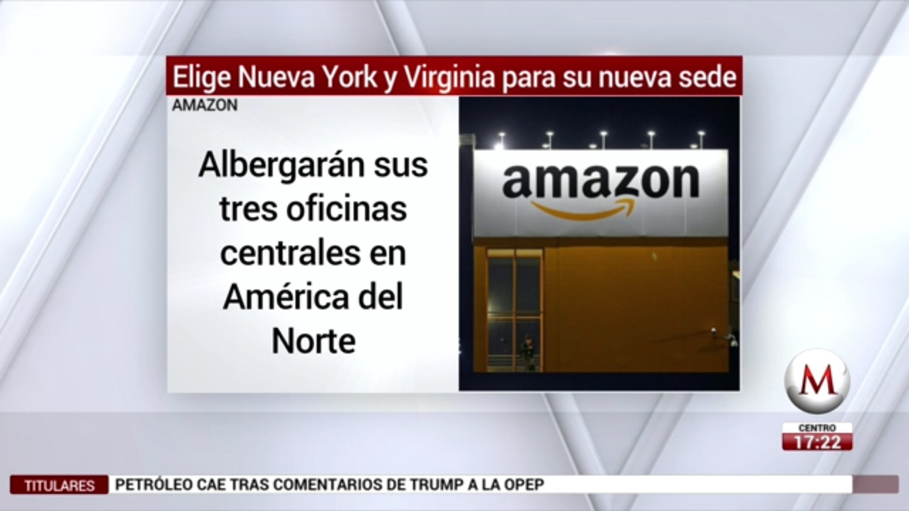 Amazon divide su nueva sede entre Nueva York y Virginia - Grupo Milenio