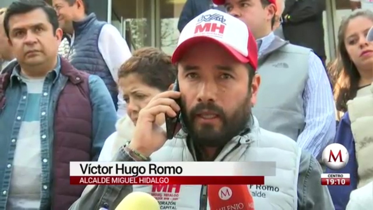 Liberan a Víctor Hugo Romo, alcalde de Miguel Hidalgo- Grupo Milenio