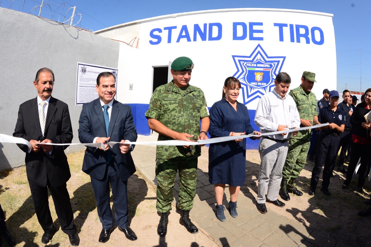 Inauguran Stand de Tiro para la Policía de Gómez Palacio- Grupo Milenio