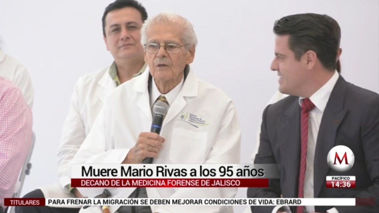 Muere Mario Rivas Souza, decano forense de Jalisco- Grupo Milenio