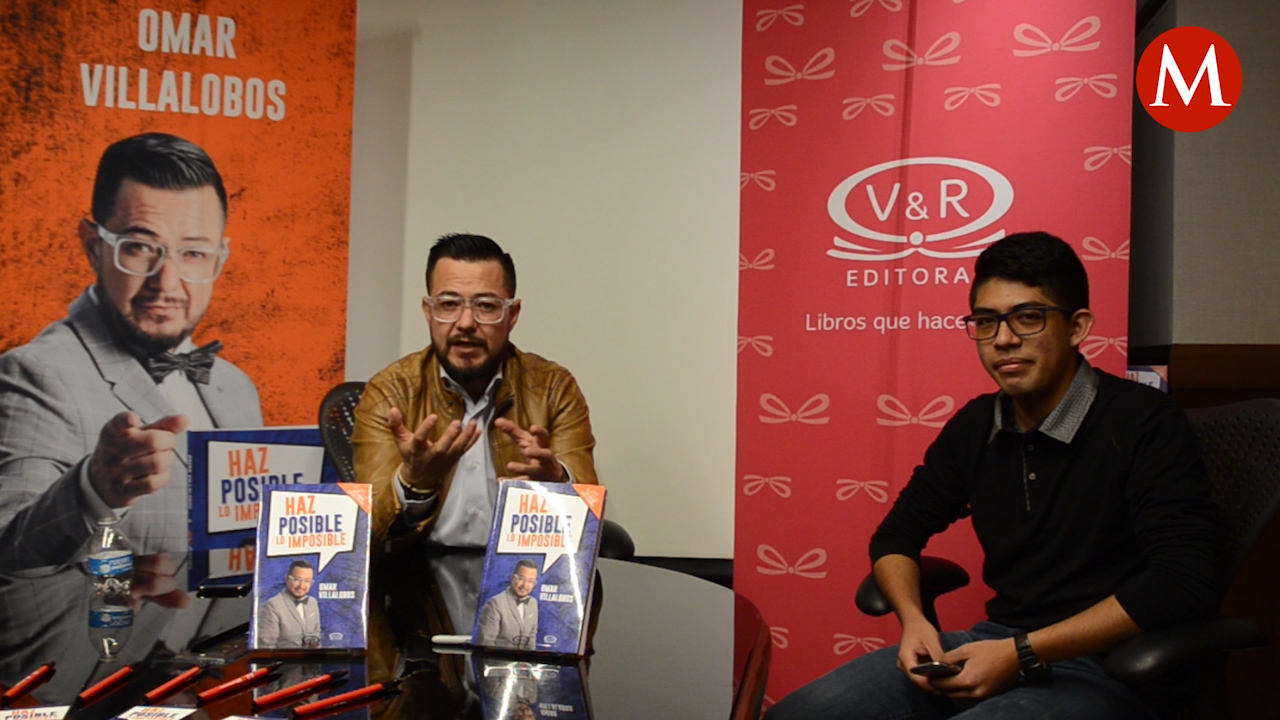 Omar Villalobos presenta 'Haz posible lo imposible' - Grupo Milenio
