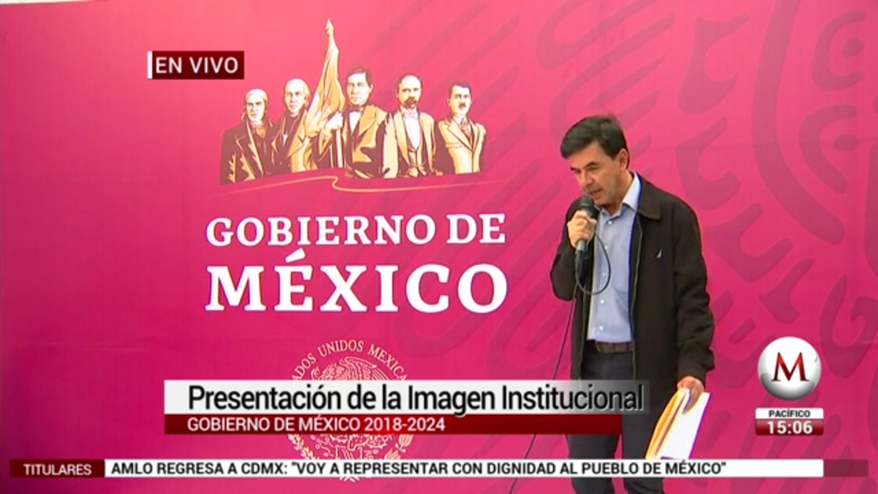 Vocero de AMLO presenta imagen institucional del nuevo gobierno - Grupo ...