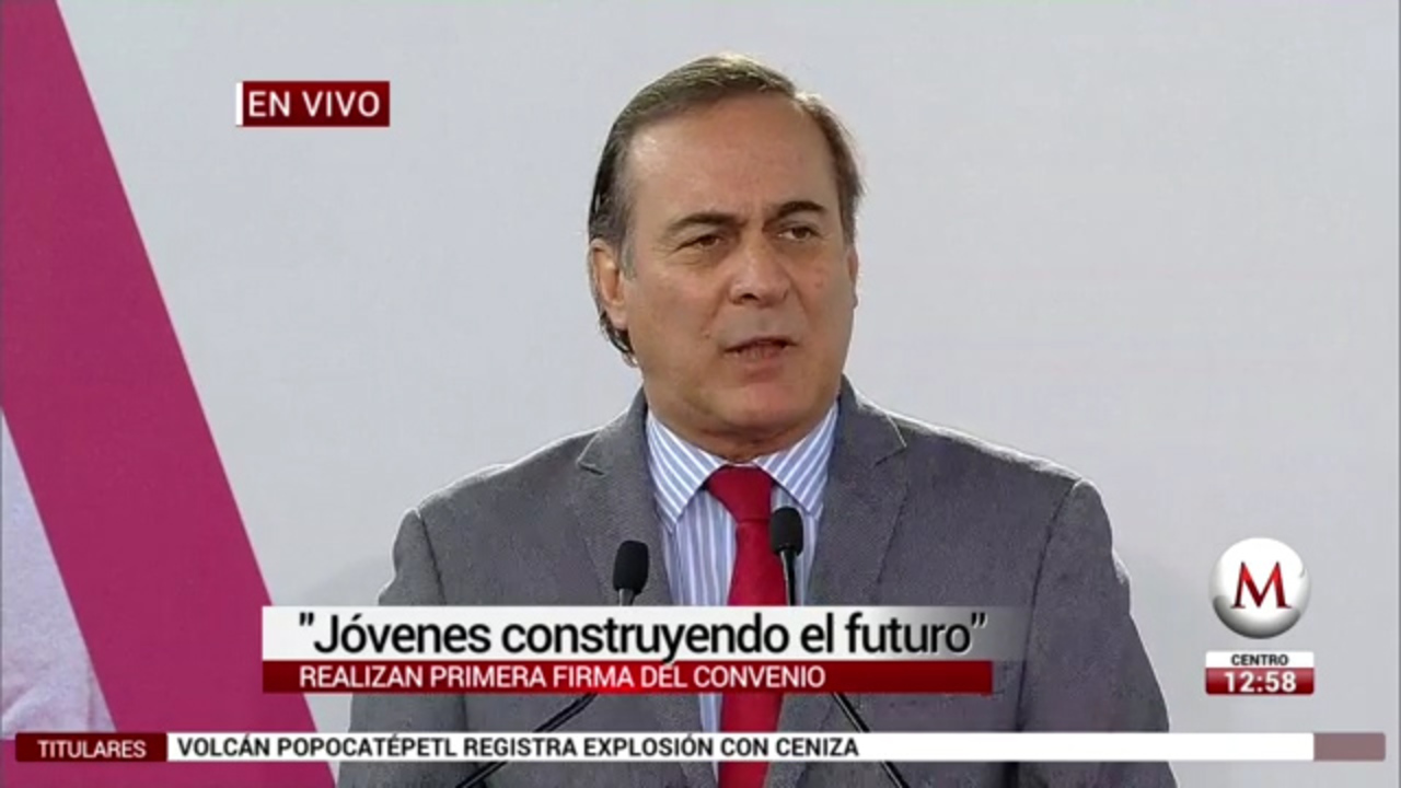 Discurso de Juan Pablo Castañon en programa 'Jóvenes construyendo el ...