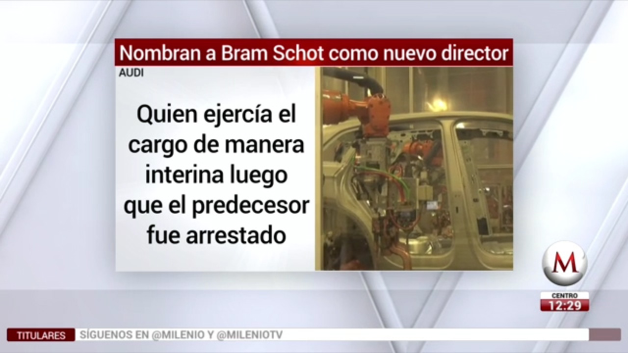 Audi nombra a Bram Schot como su nuevo director- Grupo Milenio