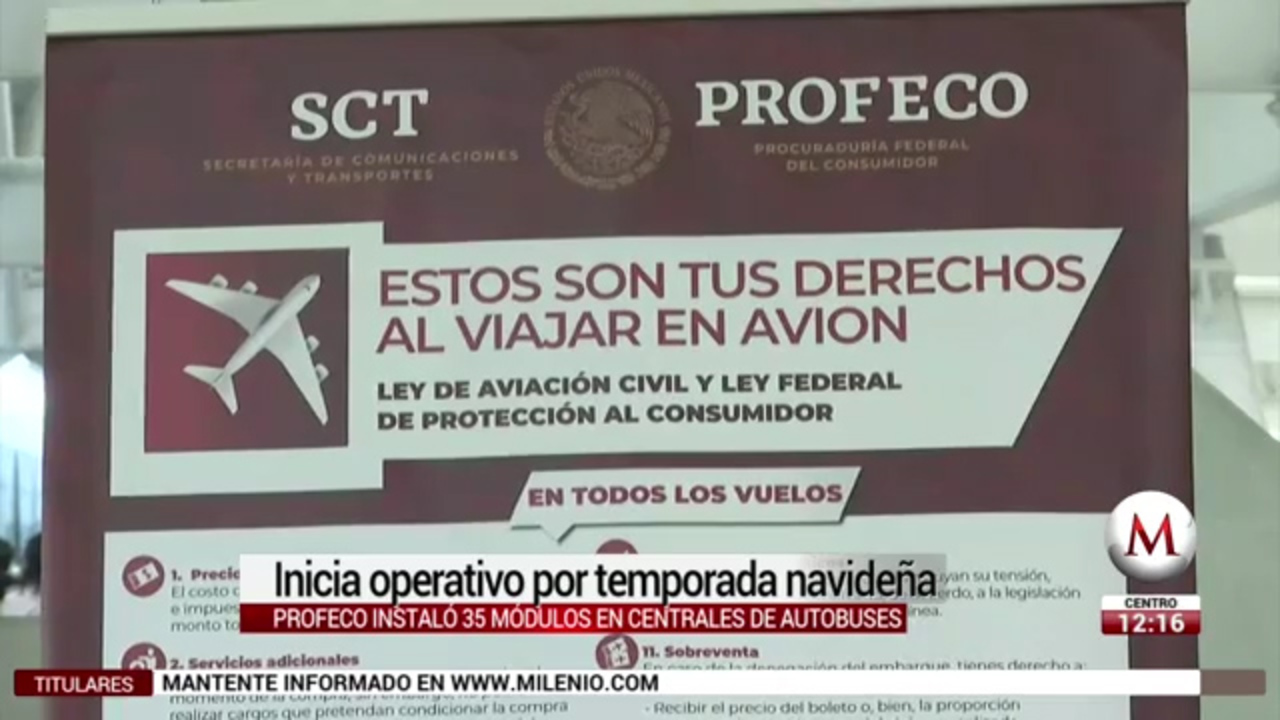 Profeco inicia operativo por temporada navideña - Grupo Milenio