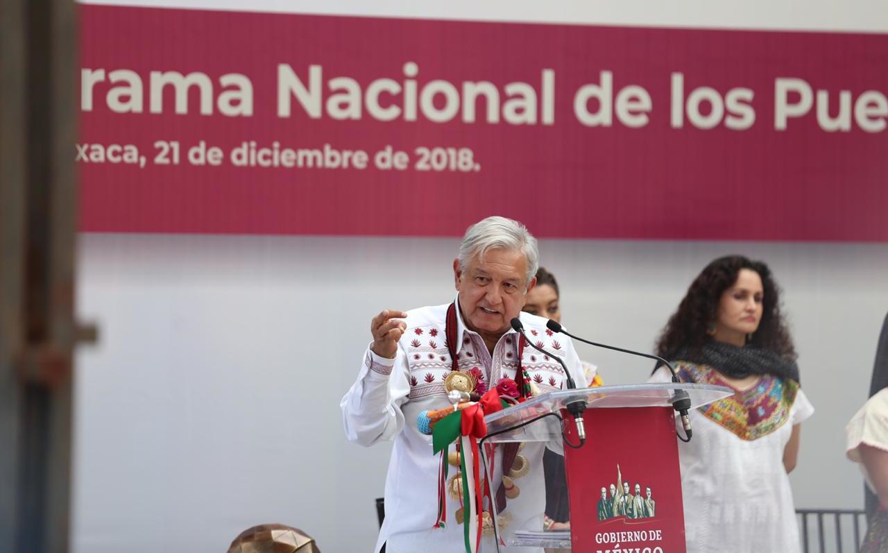 AMLO presenta el Programa Nacional de los Pueblos Indígenas- Grupo Milenio
