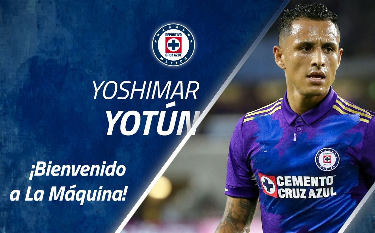 Cruz Azul hace oficial la llegada de peruano Yoshimar Yotún- Grupo Milenio