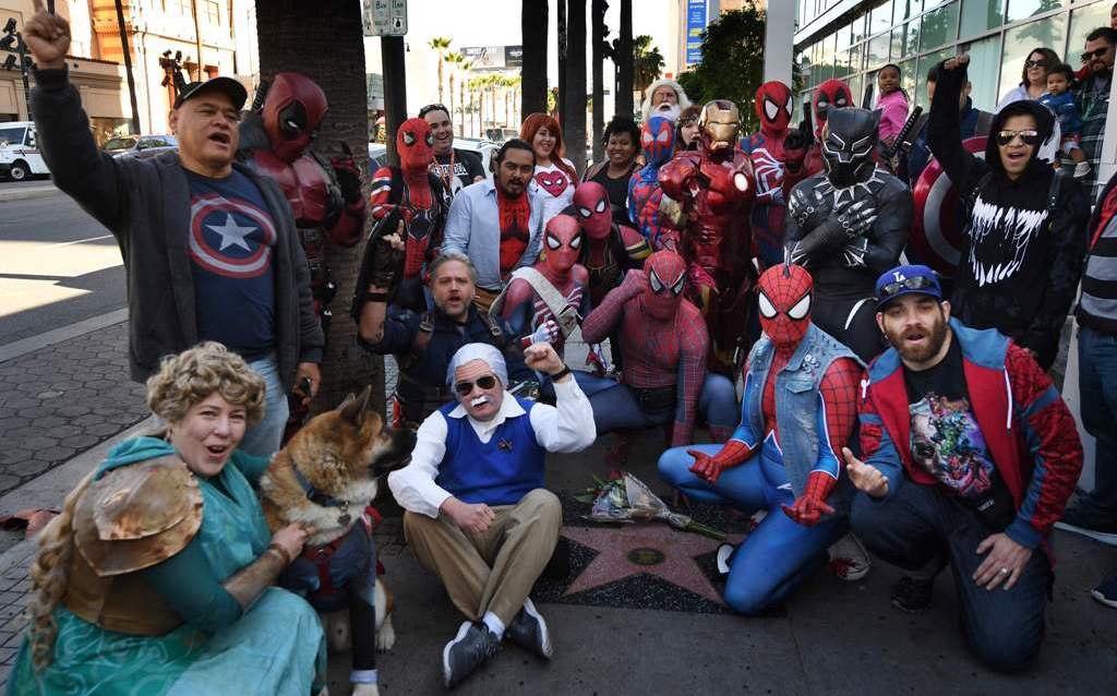 Stan Lee es recordado en su estrella en Hollywood- Grupo Milenio