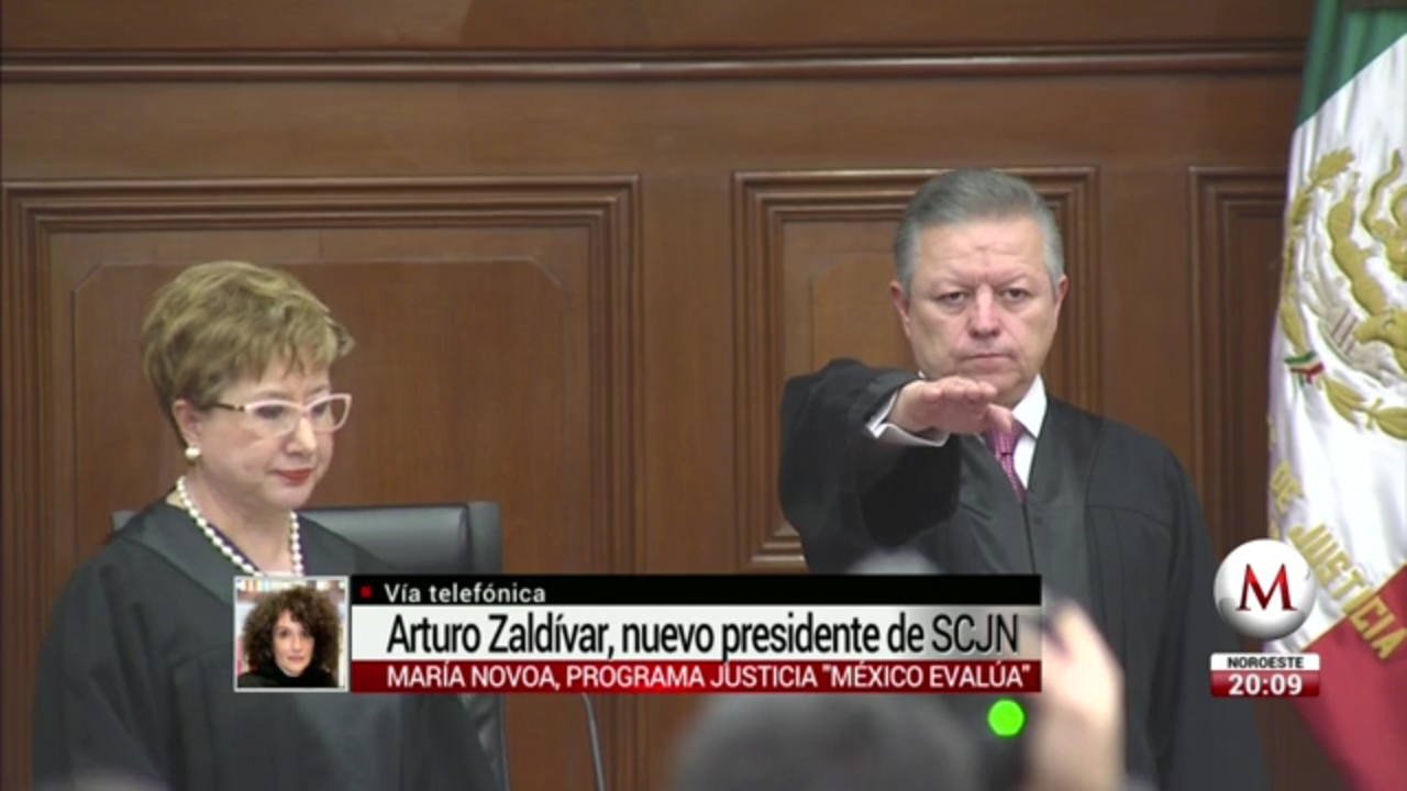 Entrevista a María Novoa. Arturo Zaldívar, nuevo presidente de SCJN ...