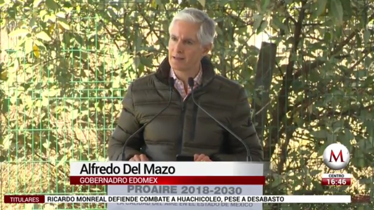 Del Mazo presenta 'ProAire 2018-2030' - Grupo Milenio