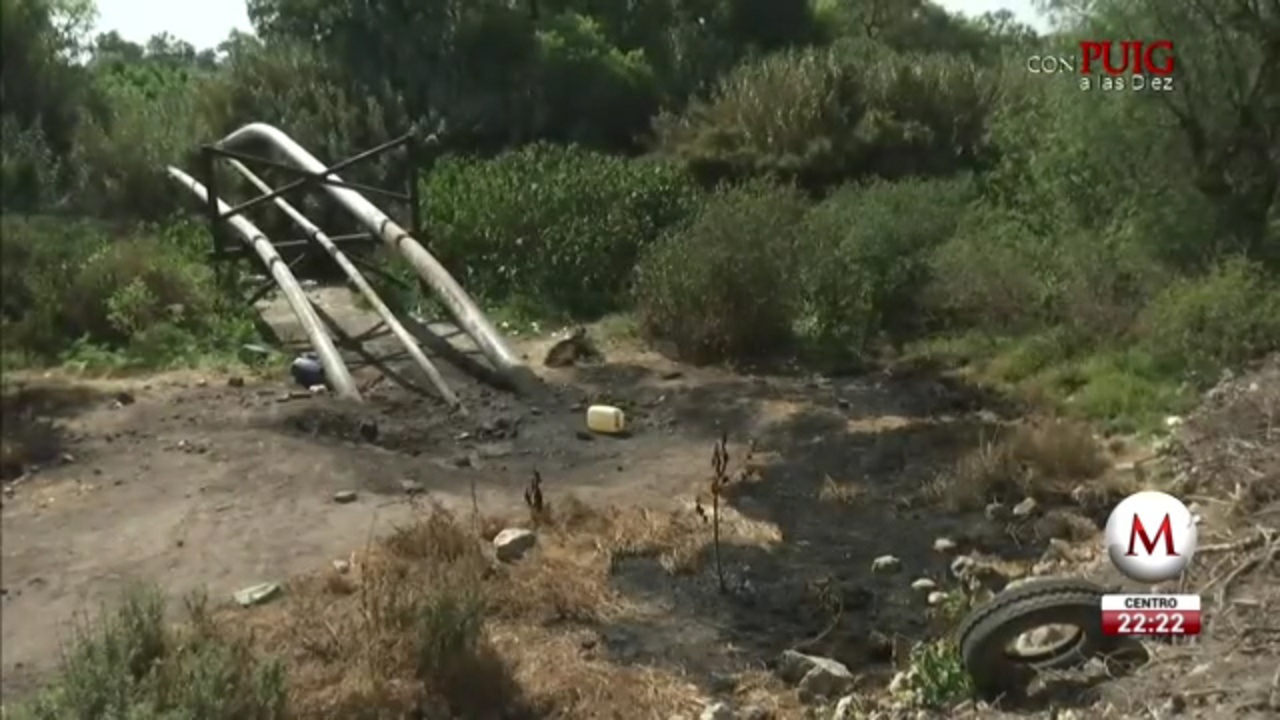 Ladrones provocan incendio en tubería de combustible en Hidalgo - Grupo ...