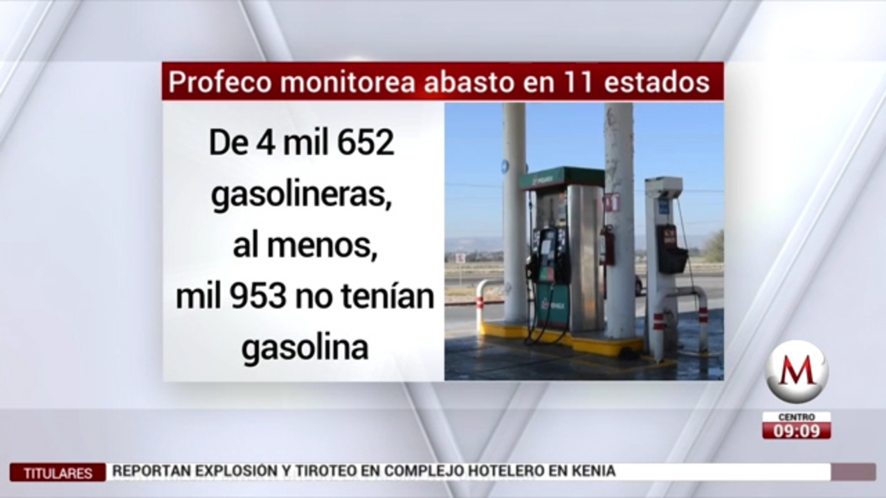 Profeco recibe 91 denuncias ante desabasto de gasolina - Grupo Milenio