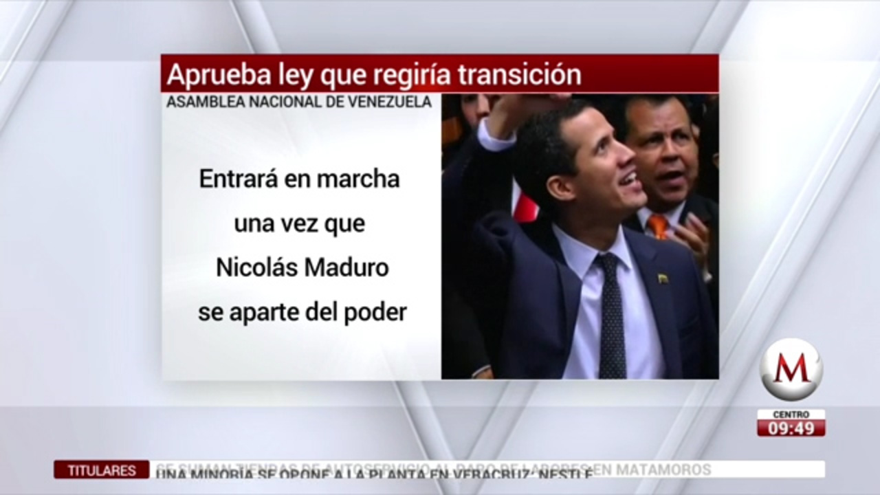 Aprueban en Venezuela ley que regirá eventual transición - Grupo Milenio
