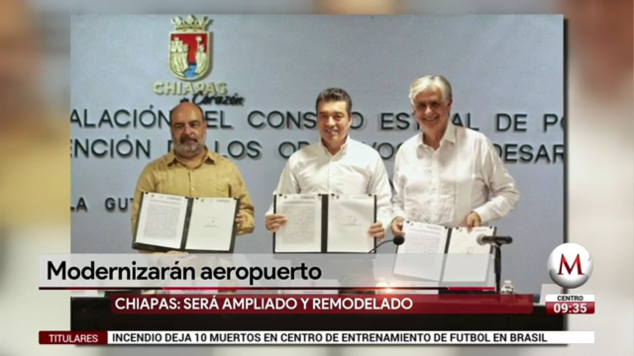Modernizarán aeropuerto "Ángel Albino Corzo" en Chiapas - Grupo Milenio