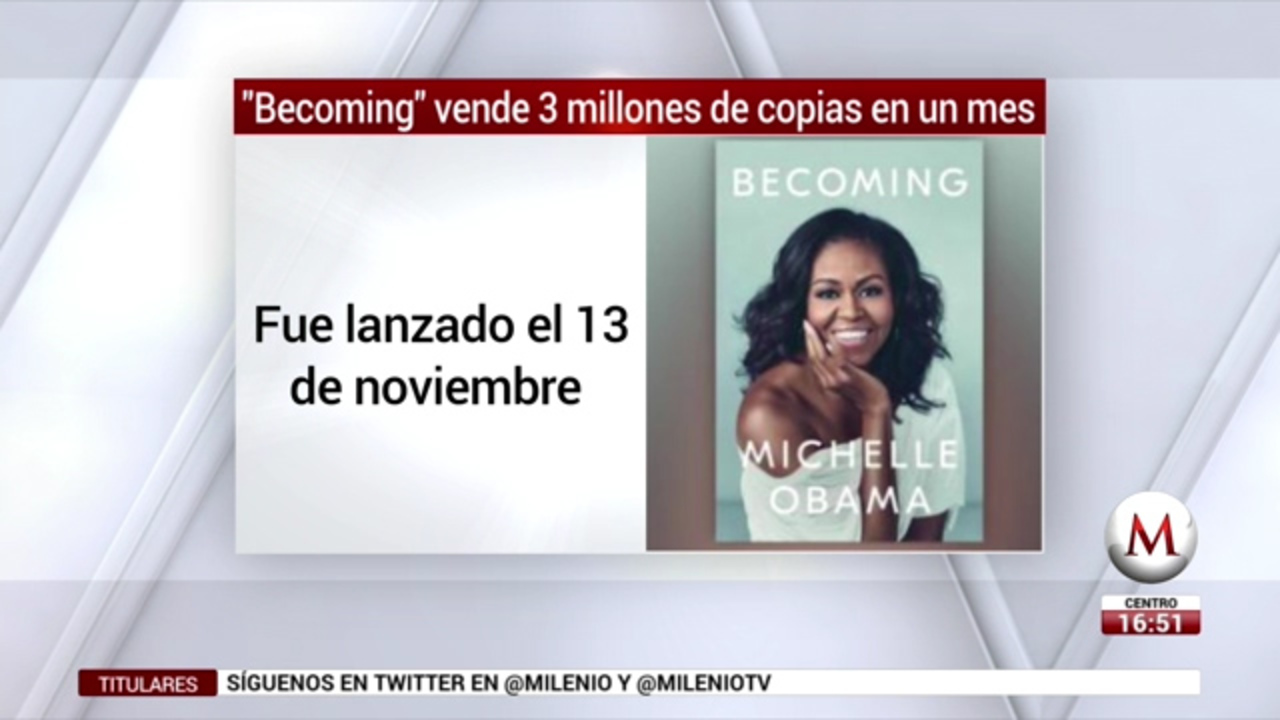 Michelle Obama rompe récord de ventas con Becoming- Grupo Milenio
