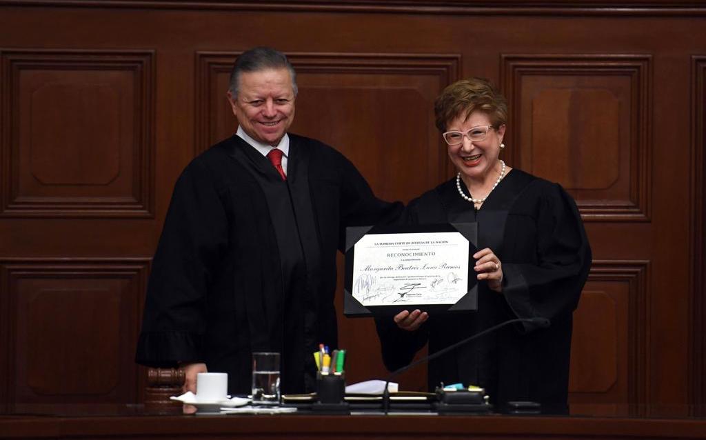 Corte: ministra Margarita Luna Ramos se va del tribunal- Grupo Milenio