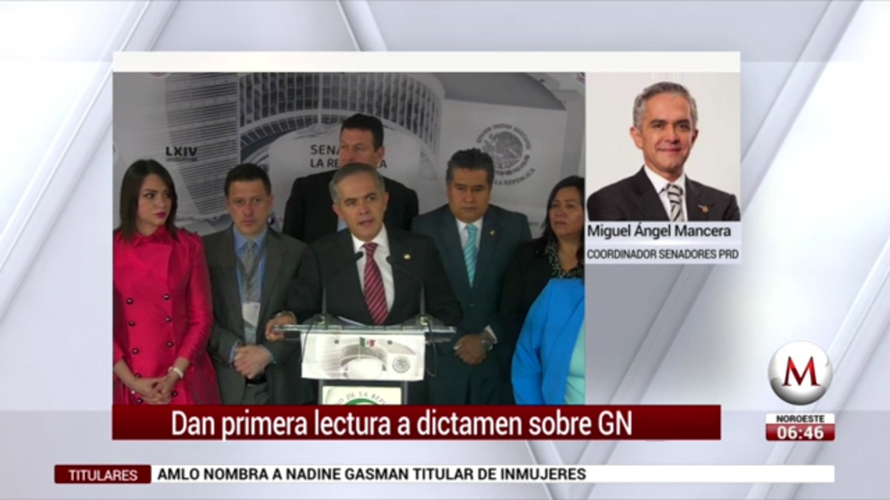 Entrevista a Miguel Ángel Mancera sobre dictamen de Guardia Nacional ...