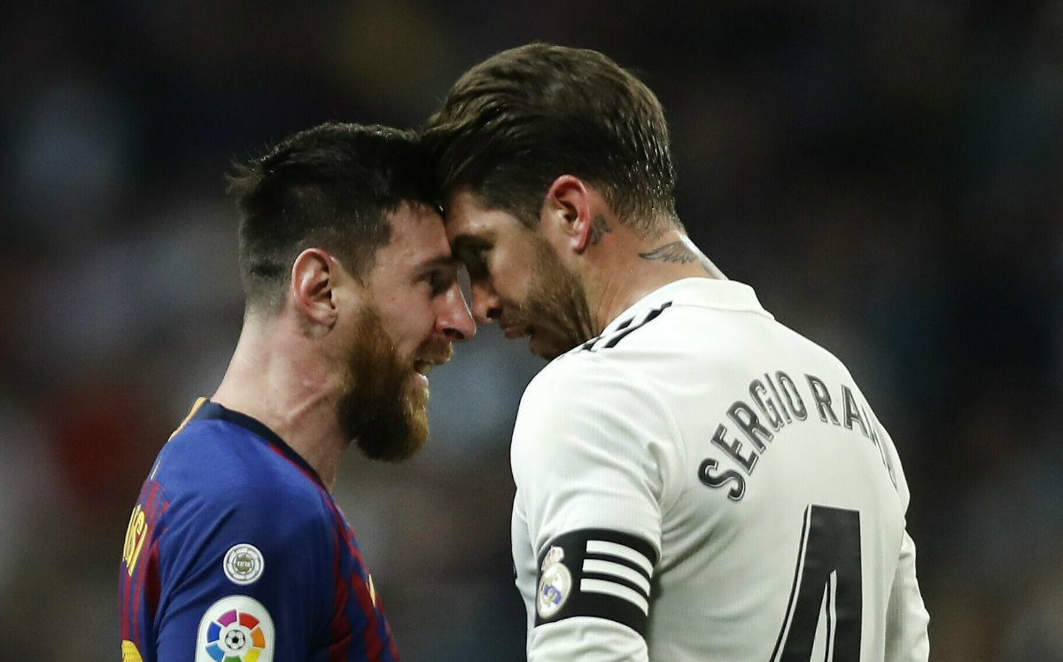Real Madrid vs Barcelona: Messi y Ramos se encaran en el Clásico- Grupo ...