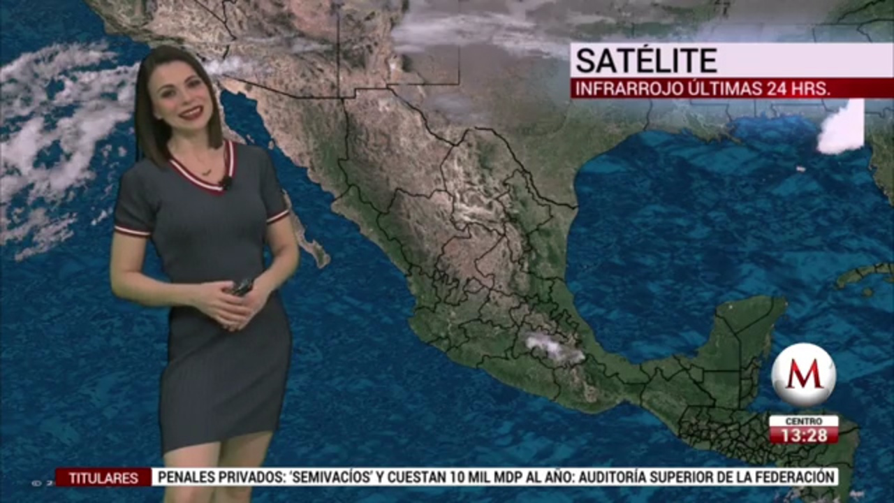 Arlett Fernández nos da el pronóstico del tiempo para este lunes 4 de ...