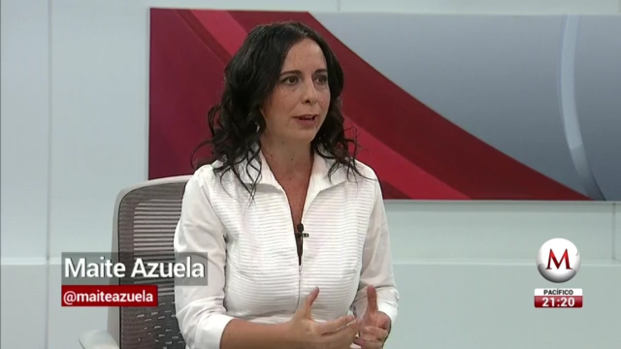 Maite Azuela. AMLO dijo que los senadores decidirán SCJ - Grupo Milenio