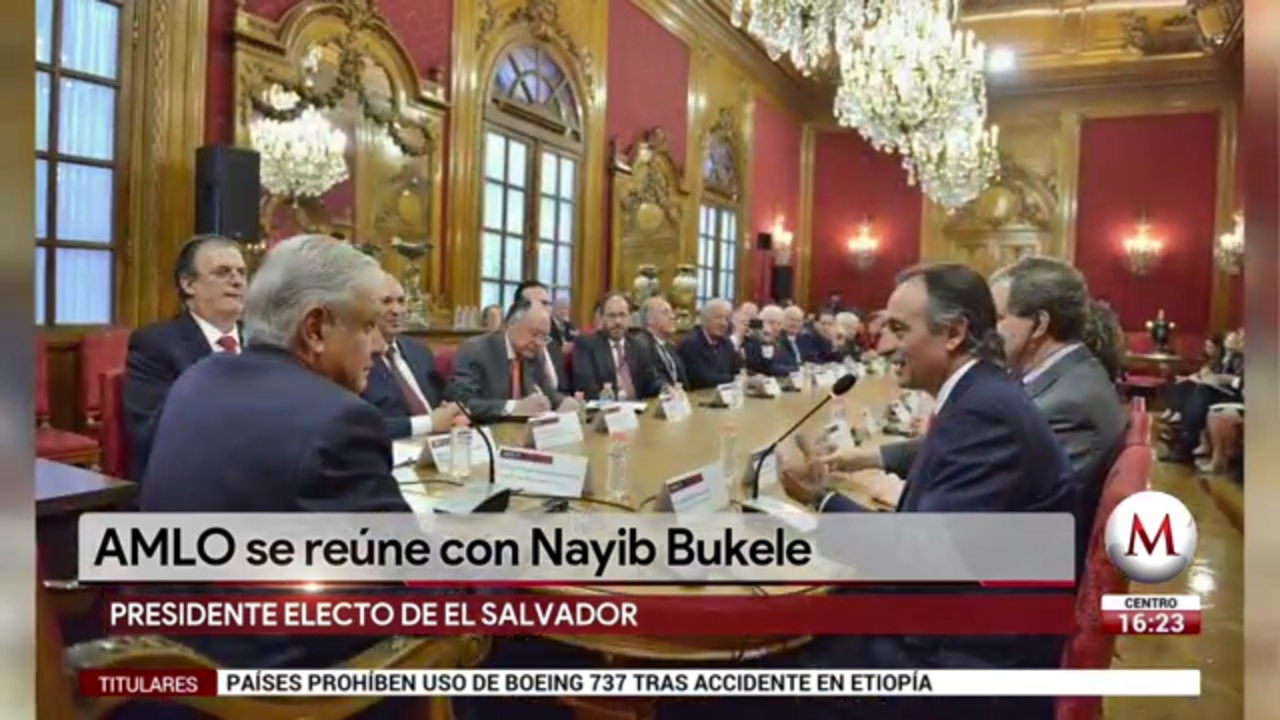 AMLO se reúne con presidente electo de El Salvador- Grupo Milenio