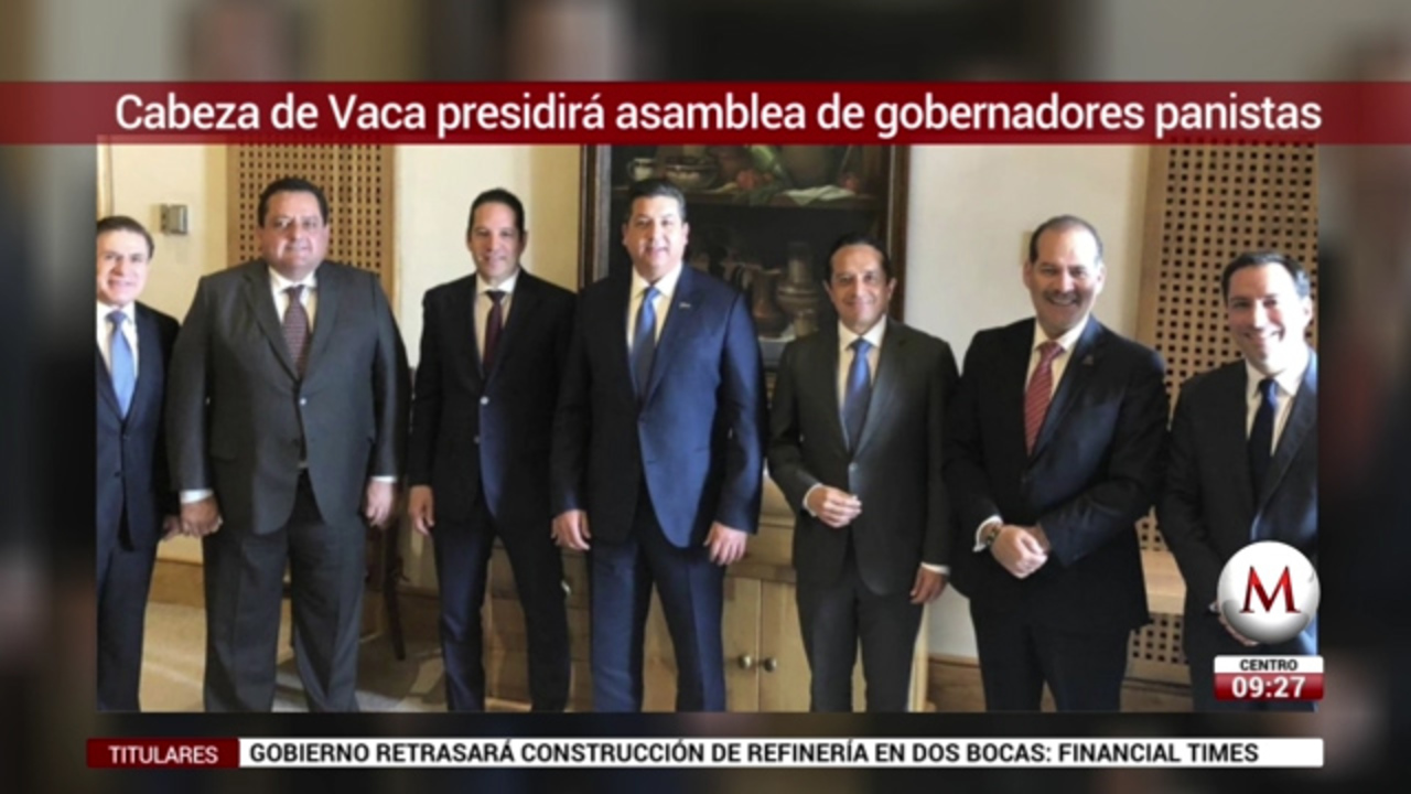 García Cabeza de Vaca será presidente de gobernadores del PAN - Grupo ...