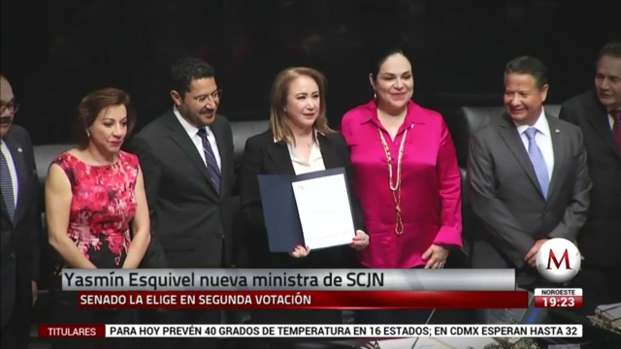 Yasmín Esquivel Mossa es la nueva ministra de la Suprema Corte - Grupo ...
