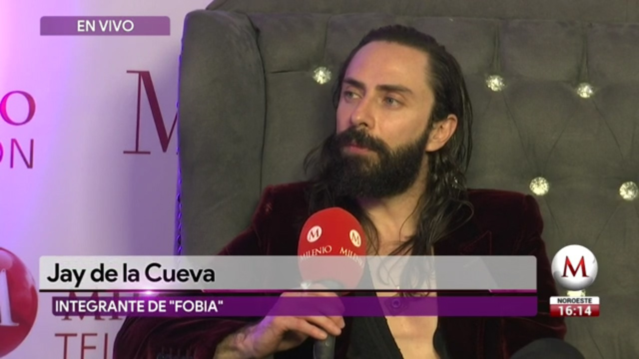 Vive Latino: Entrevista a Jay de la Cueva, integrante de “FOBIA" - Grupo Milenio
