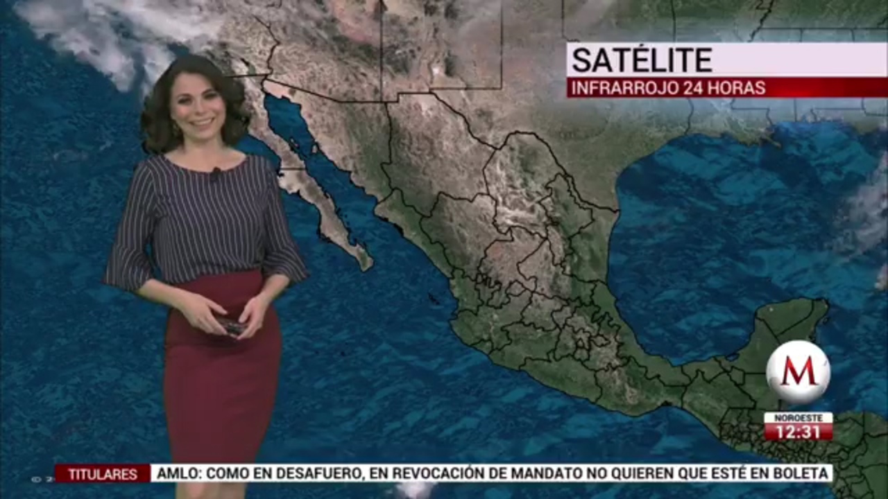 Arlett Fernández nos da el pronóstico del tiempo para este jueves 21 de ...