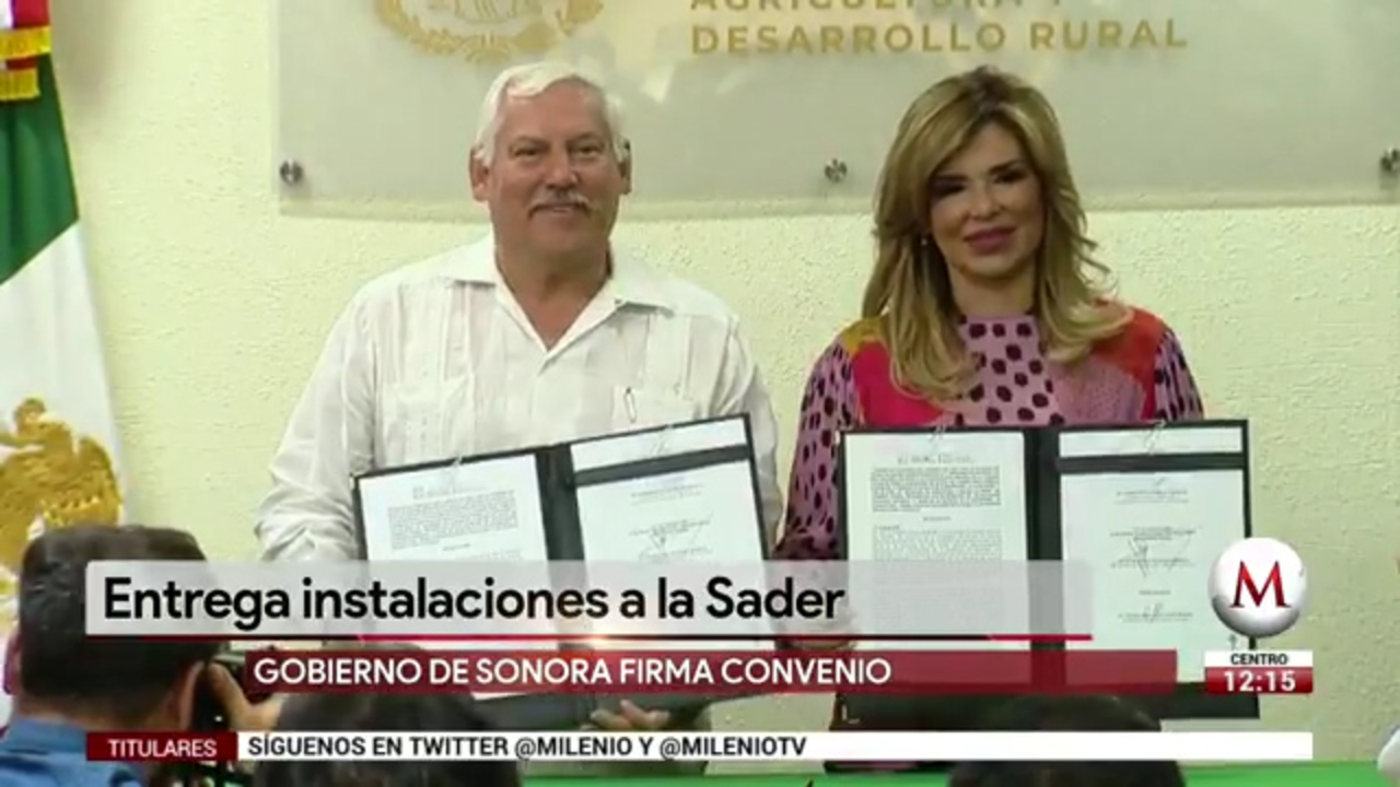 Claudia Pavlovich entrega instalaciones a la Sader - Grupo Milenio