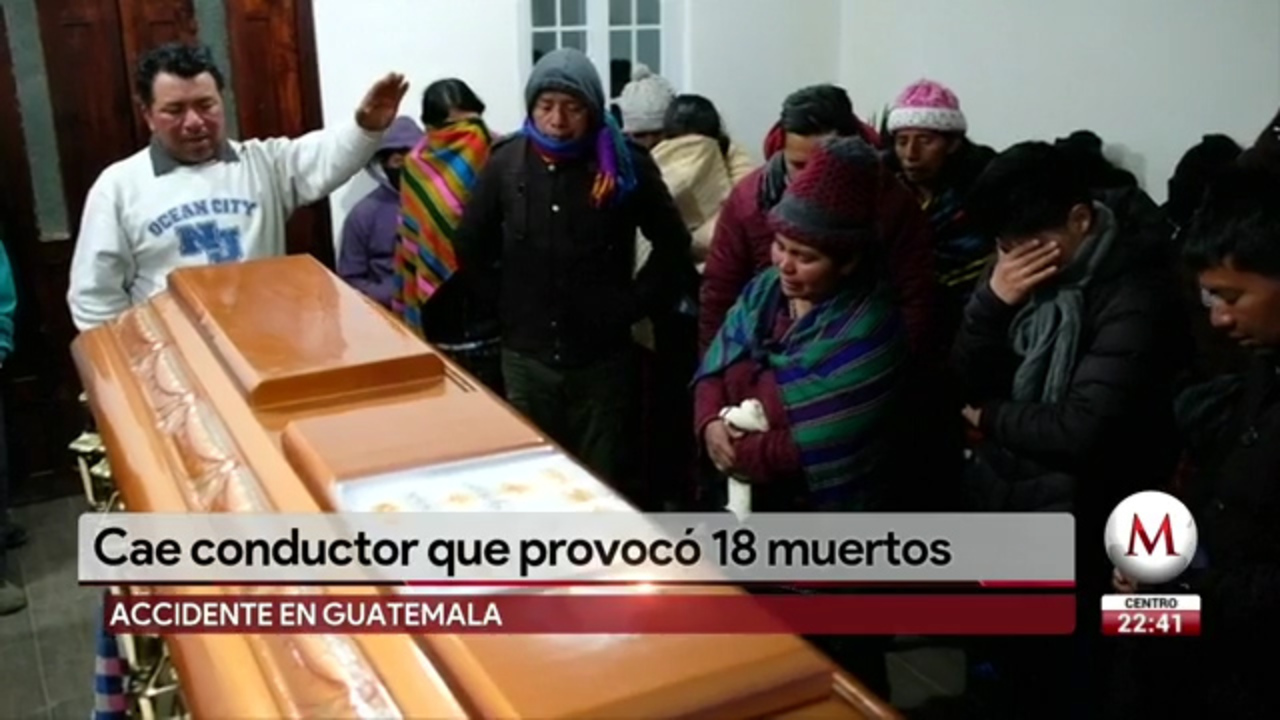 Cae chofer que atropelló a indígenas en Guatemala - Grupo Milenio