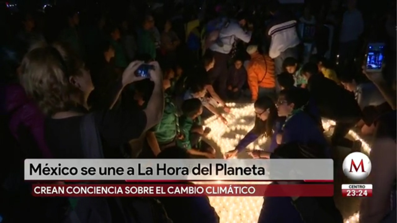 México se une a la hora del planeta - Grupo Milenio