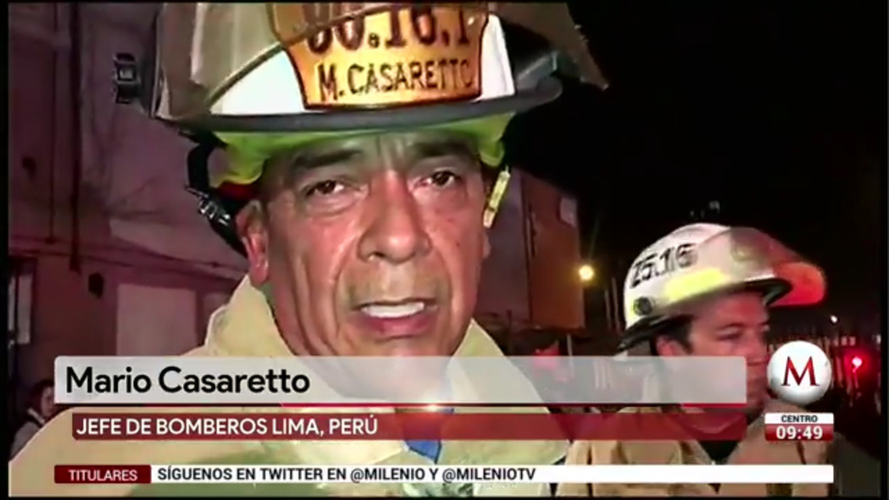 En Perú, autobús se incendia en terminal y deja 20 muertos - Grupo Milenio