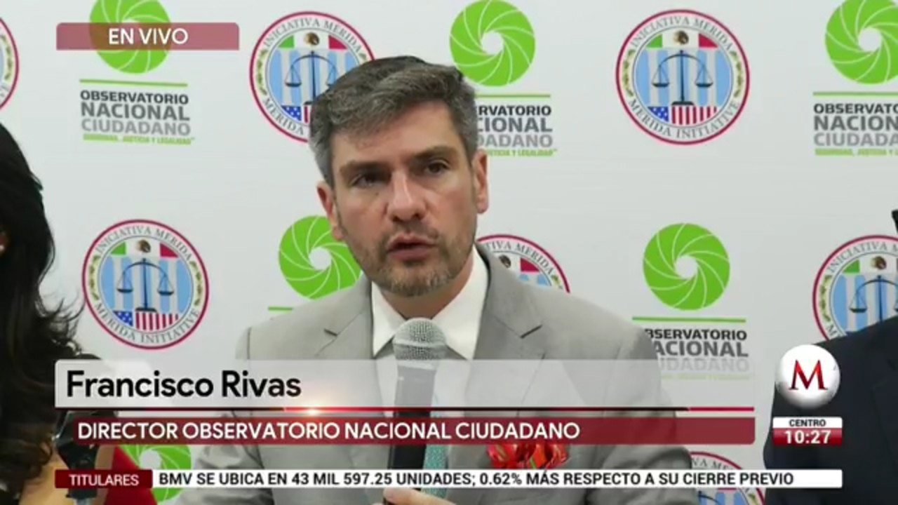 Francisco Rivas da reporte de incidencia delictiva 2018- Grupo Milenio