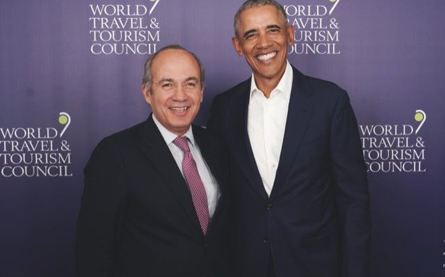 Calderón y Obama conversan en Sevilla- Grupo Milenio