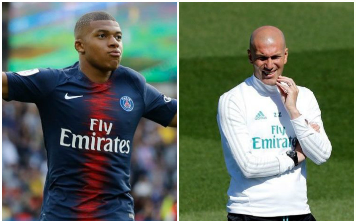 Kylian Mbappé admitió que también admira a Zinedine Zidane - Grupo Milenio