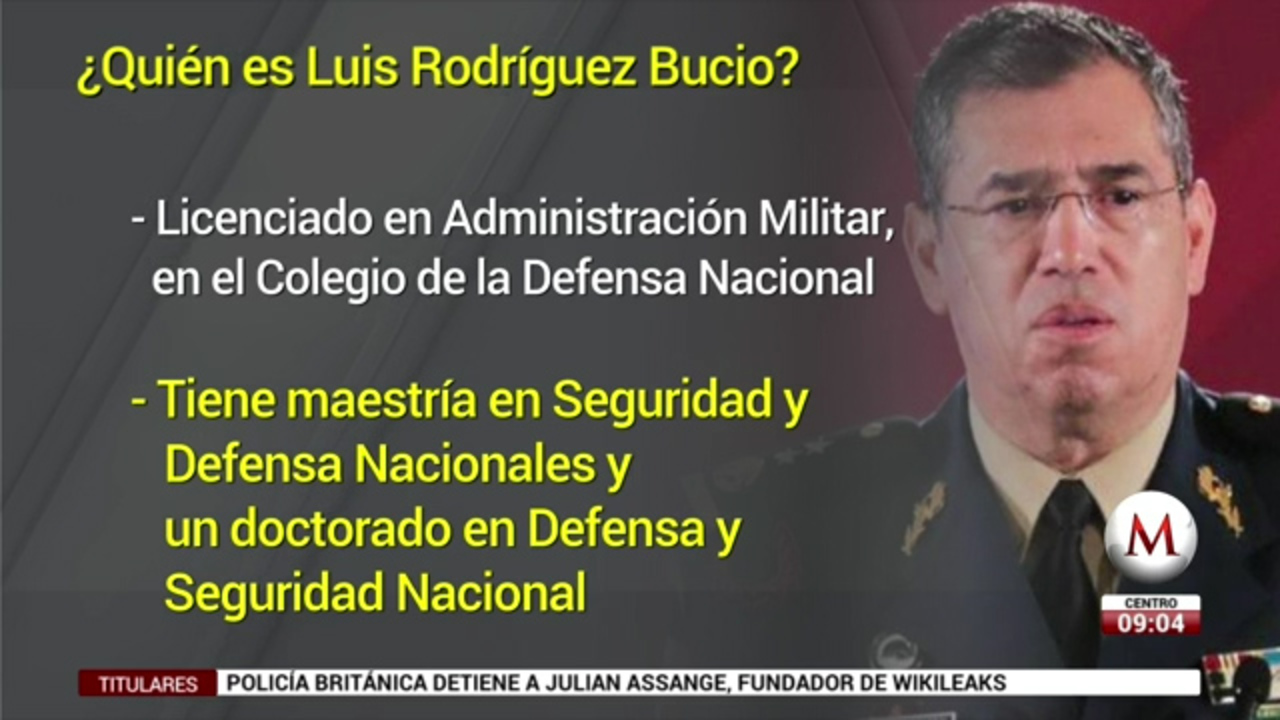 ¿Quién es Luis Rodríguez Bucio, mando de la Guardia Nacional? - Grupo Milenio