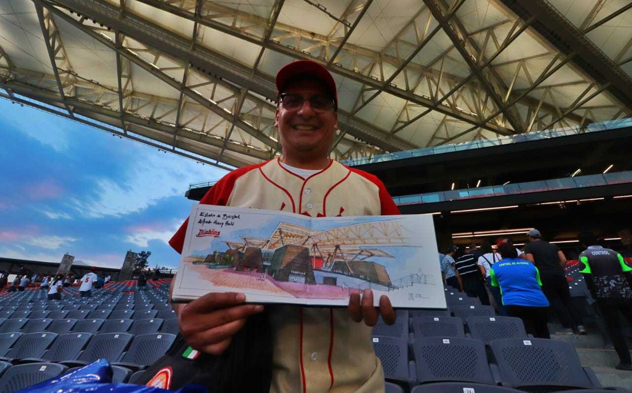 Gerardo Rivas, un aficionado que da color y vida a los Diablos Rojos ...