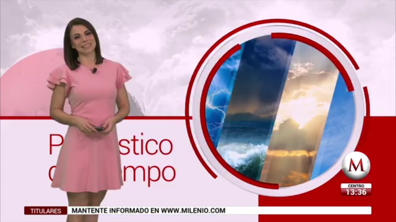 Arlett Fernández nos da el pronóstico del tiempo para este jueves 25 de ...