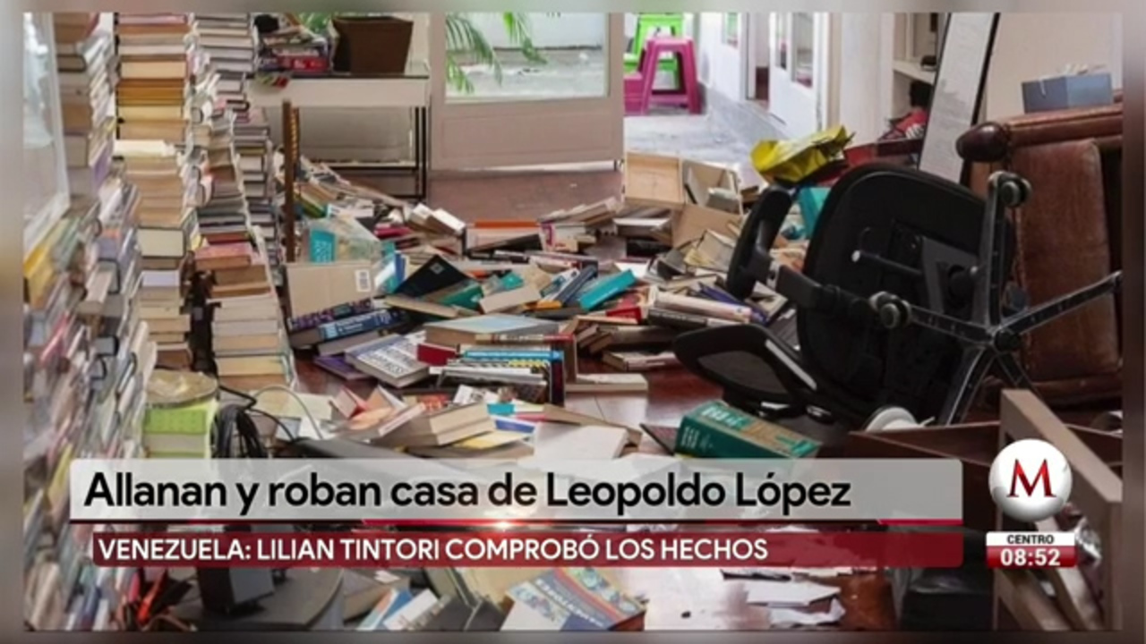 Allanan Y Roban La Casa De Leopoldo López En Caracas Grupo Milenio 7908