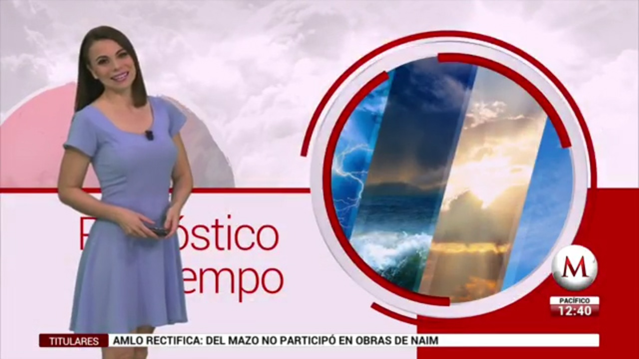Arlett Fernández nos da el pronóstico del tiempo para este jueves 2 de ...