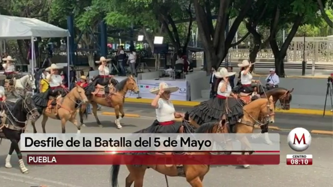 Concluye Desfile del 5 de Mayo con contingentes de auxilio y charros en ...