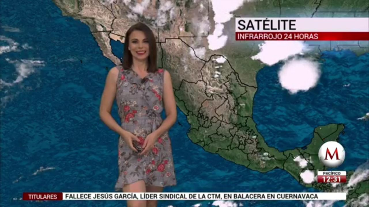 Arlett Fernández nos da el pronóstico del tiempo para este miércoles 8 ...